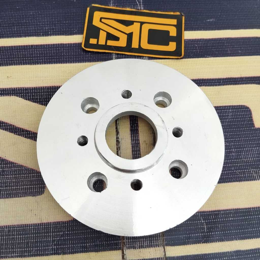 Rear Disc Adapter for Small Drum Ducks PNP Supra Karisma/ Smash/ F1zr ...