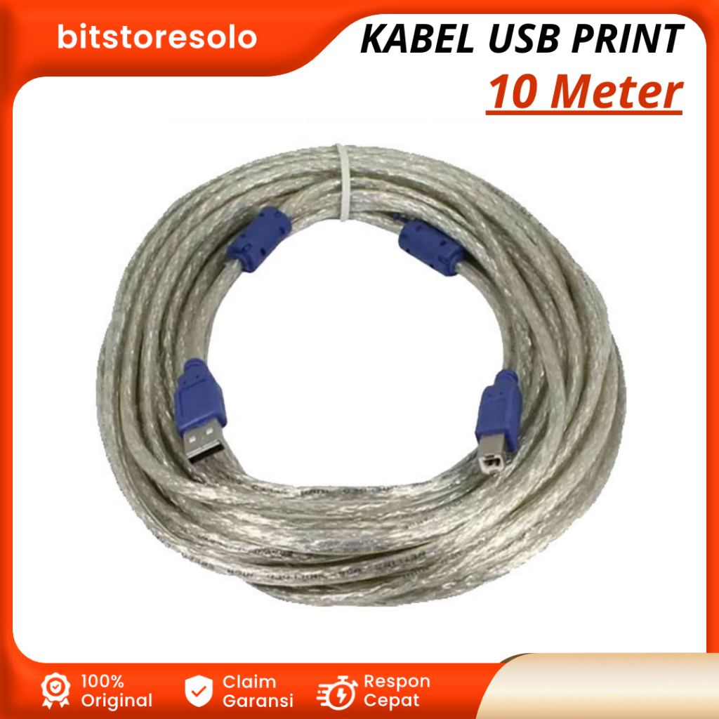 10meter USB Printer Cable USB To 10meter Printer | Shopee Malaysia