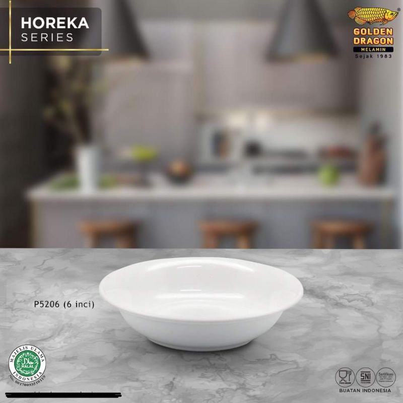 PUTIH Golden Dragon Houseware - Series 6inch Pudding Plate - Premium ...