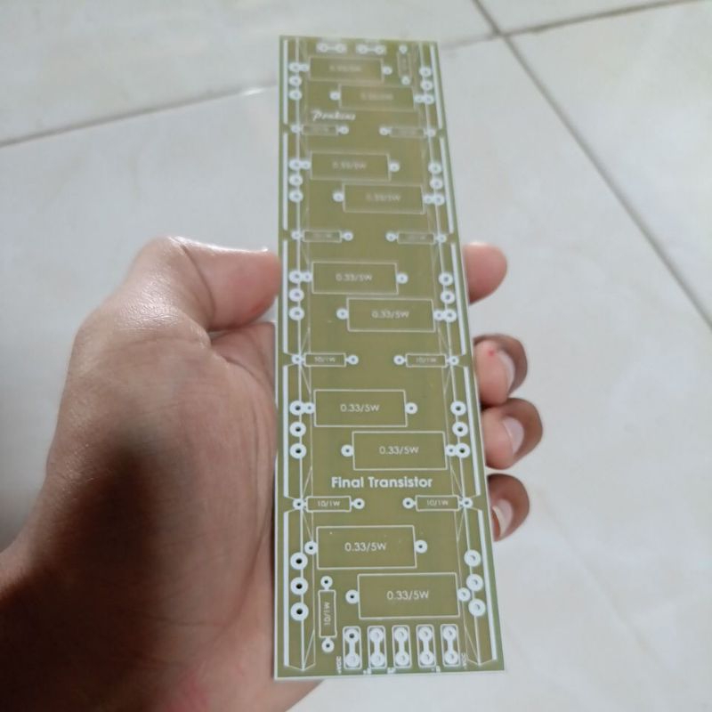 SANKEN FINAL TR PCB 5 SET FINAL TRANSISTOR PCB 5 SET SANKEN FIBER ...