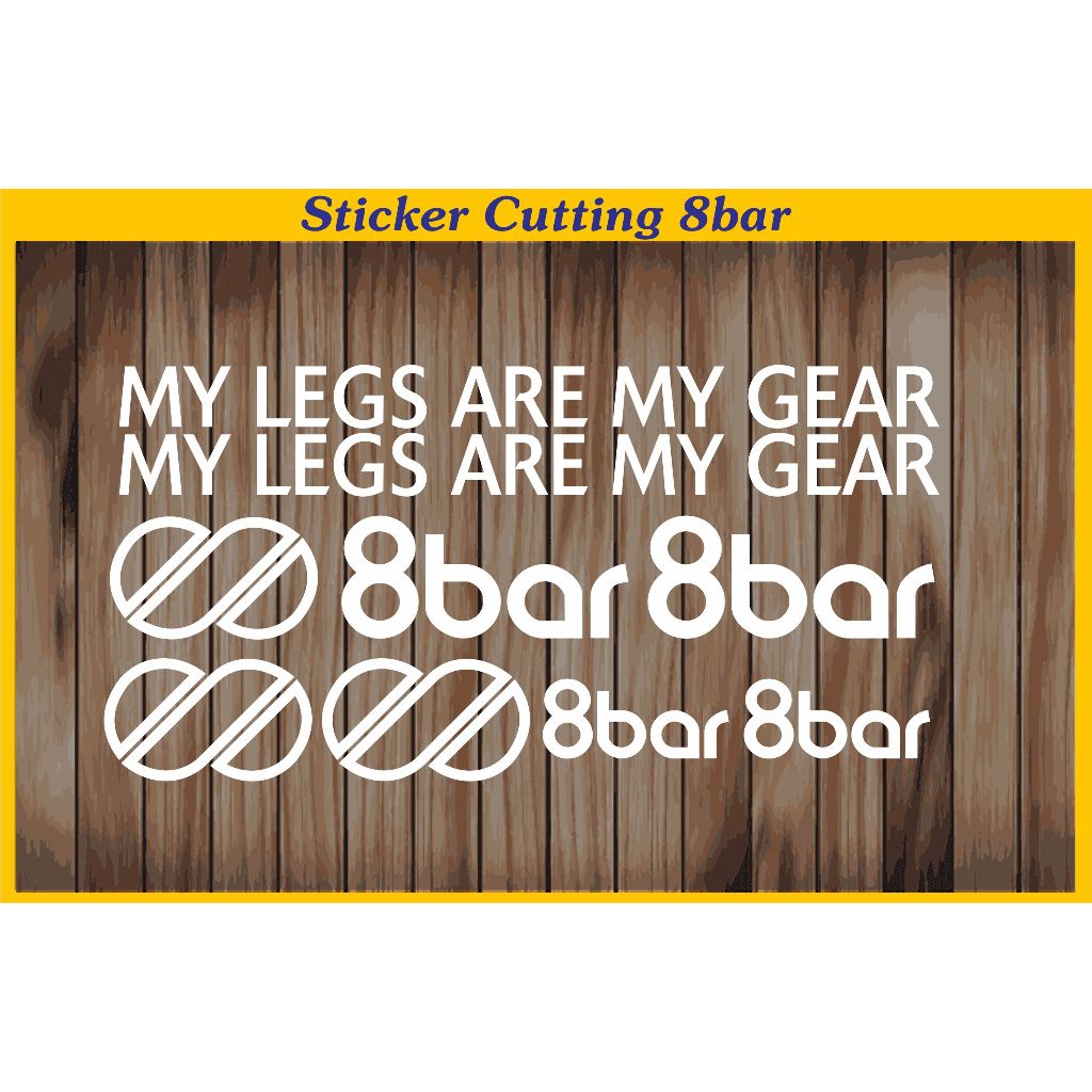 8bar Eight Fixie Bike Cutting Sticker | Shopee Malaysia