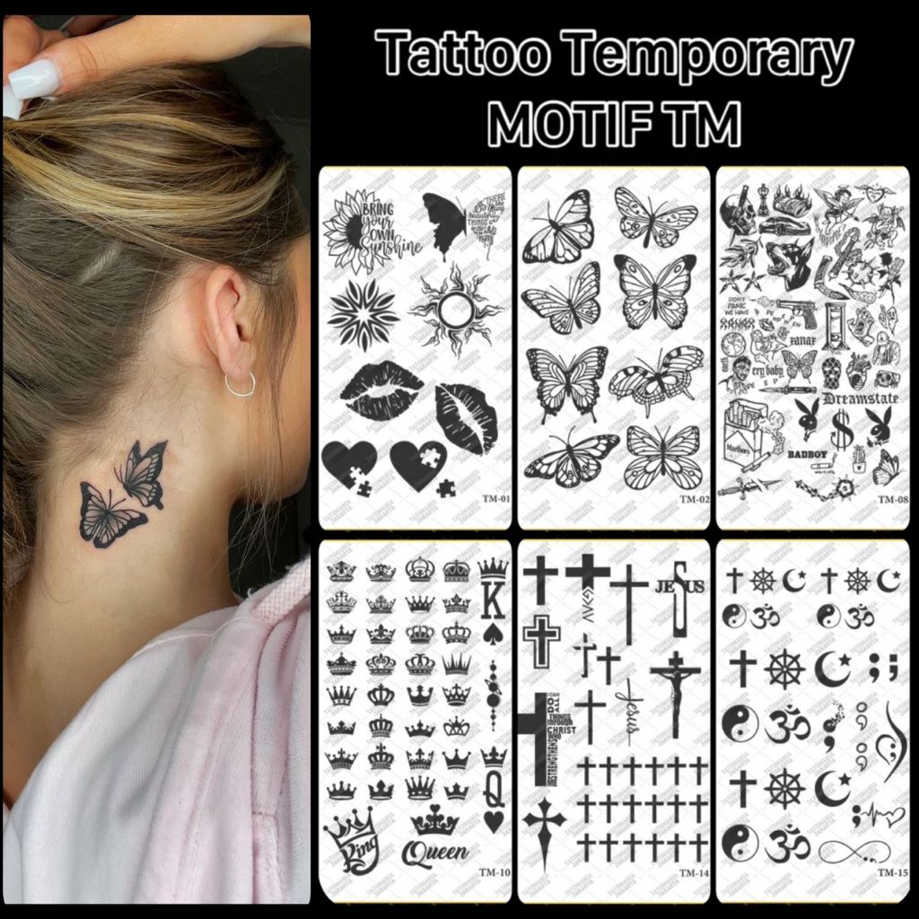 Fruitinktattoo - TM Series Semi Permanent Temporary Tattoo/TM Code ...