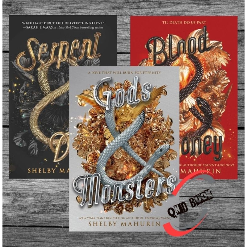 Shelby Mahurin 3 Books Collection Set (Serpent & Dove, Blood & Honey ...