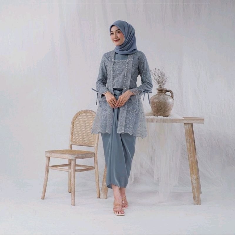 Official Batik - Brukat Politikaru Suit Wrapped Skirt Outfit 2025 He'ra ...