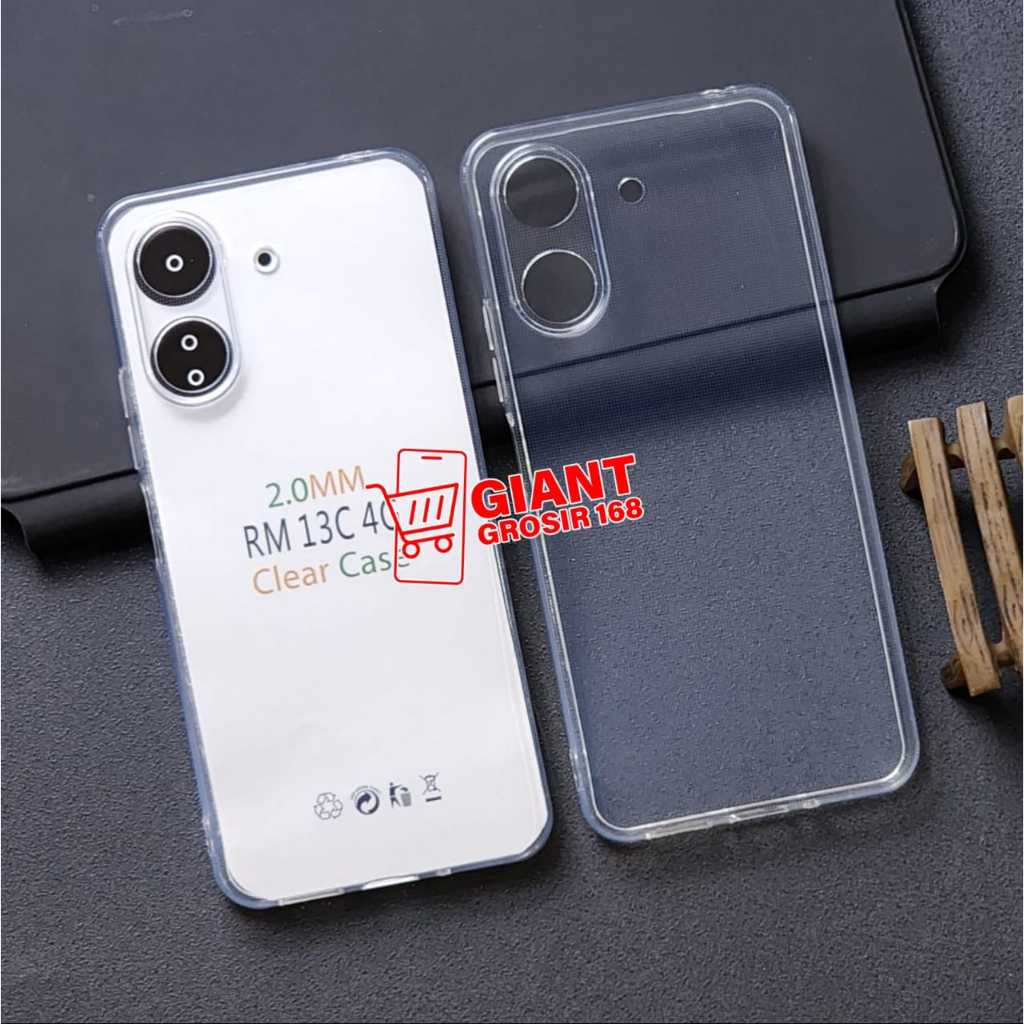 Redmi 13C CASE CLEAR HD 2.0mm CASE CLEAR TRANSPARENT REDMI 13C | Shopee ...