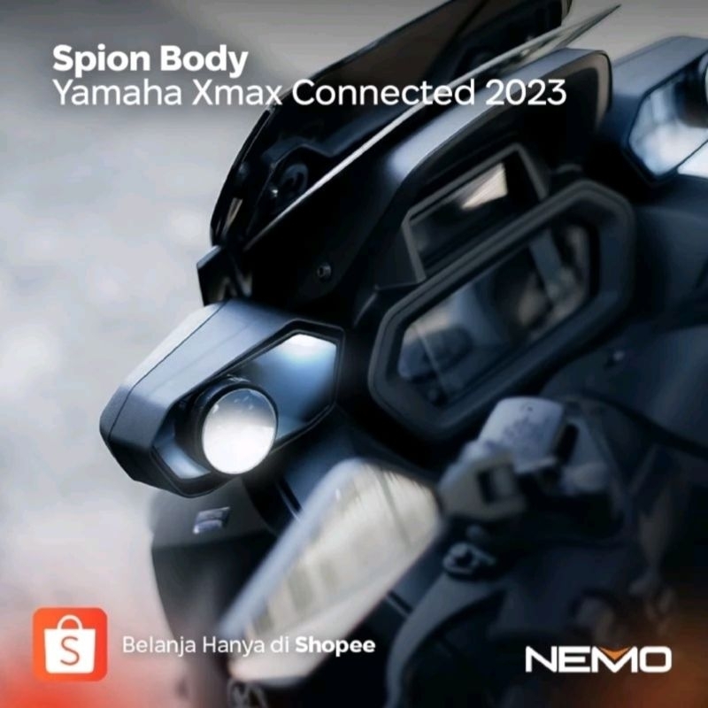 Yamaha Xmax Connected 2023 Nemo Body Mirror | Shopee Malaysia