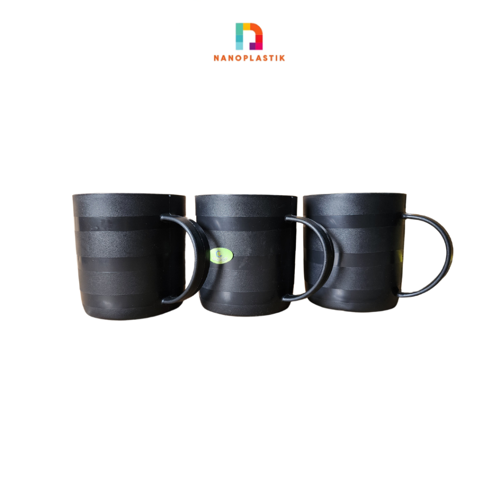 MERAH HITAM Large RAMEN CUP BLACK RED OCHA JAPANESE TEA GLASSES ...