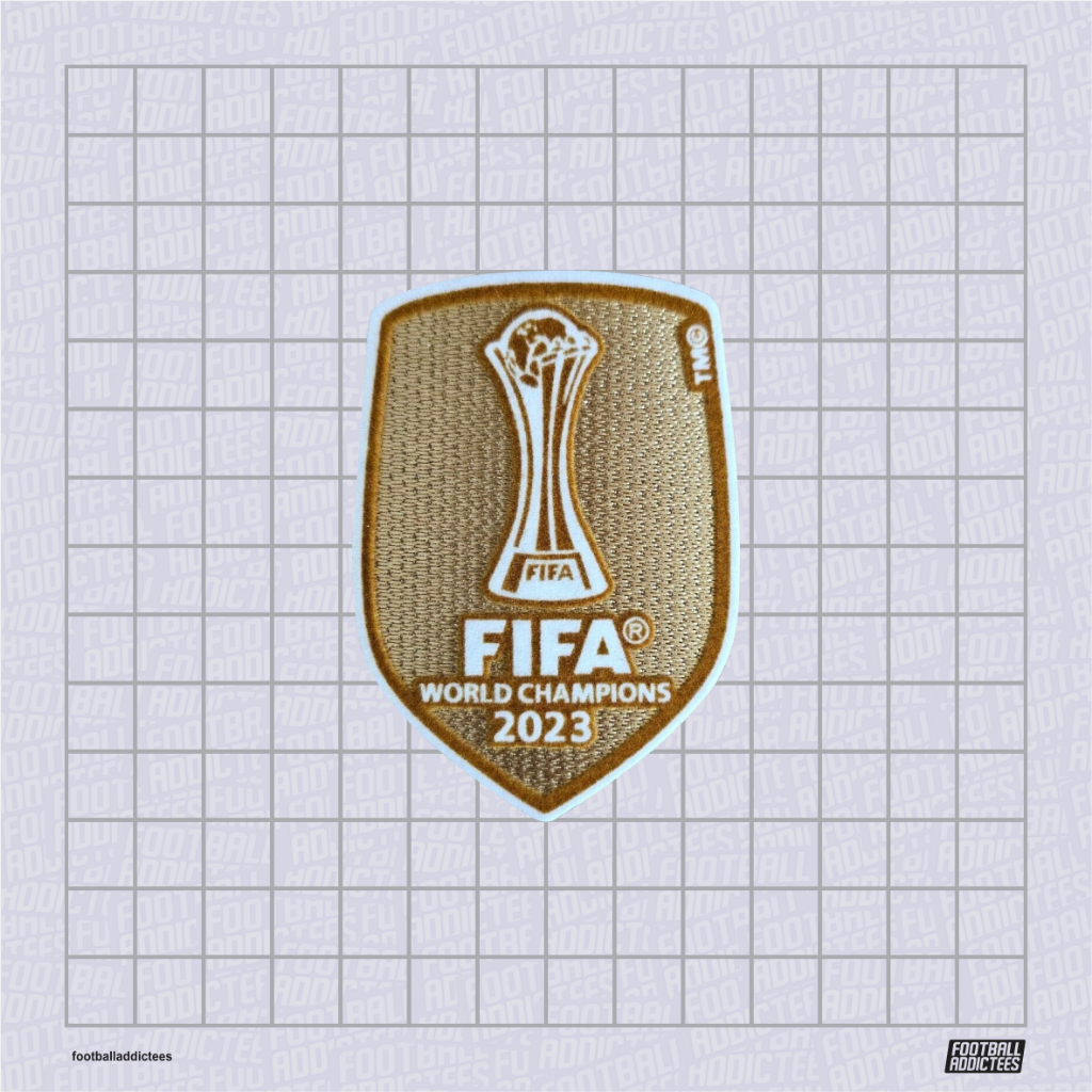 OFFICIAL PATCH FIFA CLUB WORLD CUP CHAMPIONS 2023 MANCHESTER CITY ...