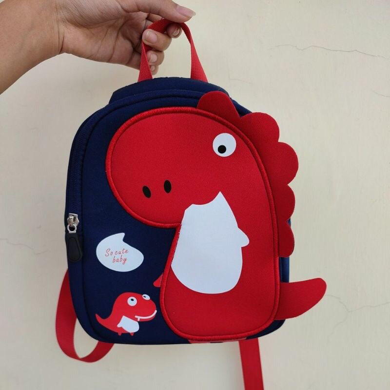 Miniso DINOSAUR LIGHTWEIGHT MINI BACKPACK LIGHT SMALL BACKPACK | Shopee ...
