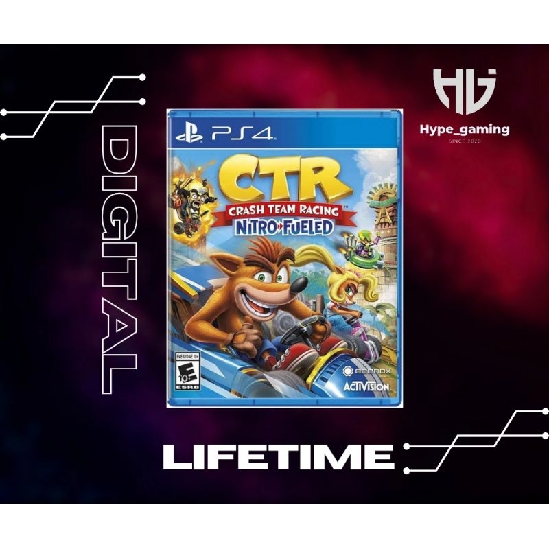 Crash Team Racing CTR PS4/PS5 (Digital) | Shopee Malaysia
