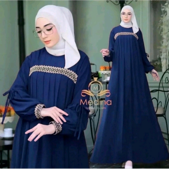 The Latest MODEL Of Material GAMIS MEDINA Lace DRESS/Modern Trend Women ...