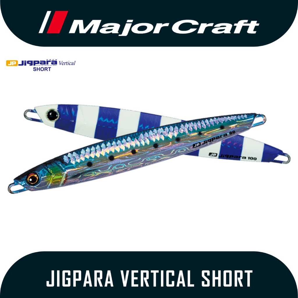 Major Craft Jigpara Vertical Short Jigging Bait 80gr - 150gr | Shopee Malaysia