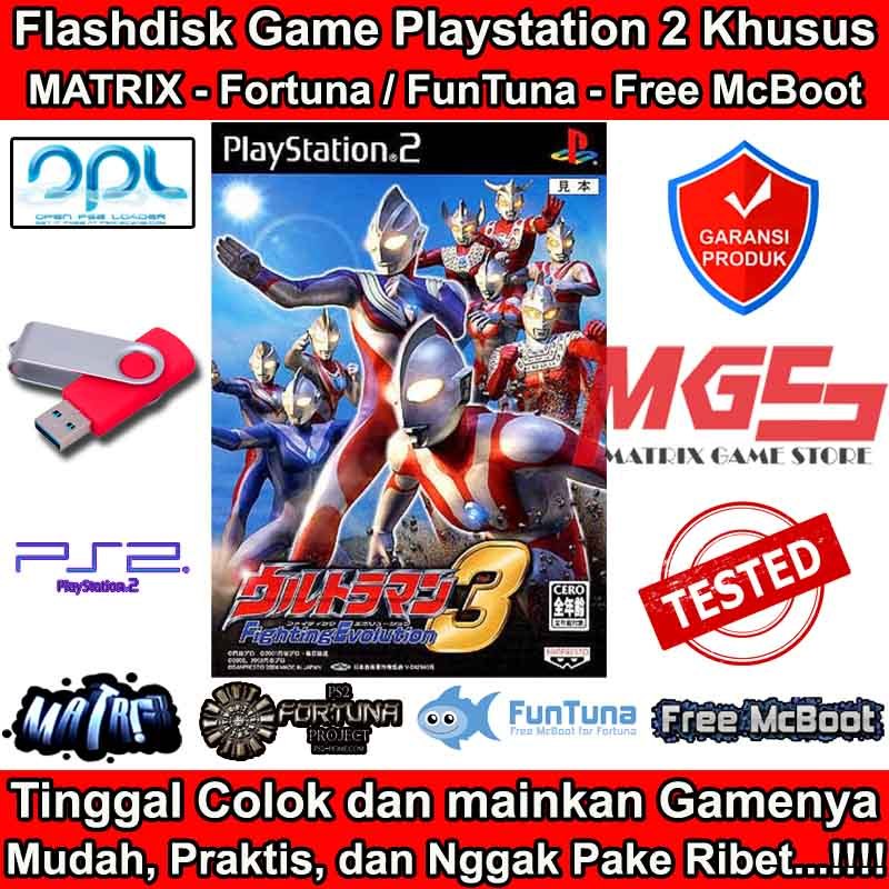 Ps2 PS 2 Ultraman Fighting Evolution 3 Game Flashdisk | Shopee Malaysia