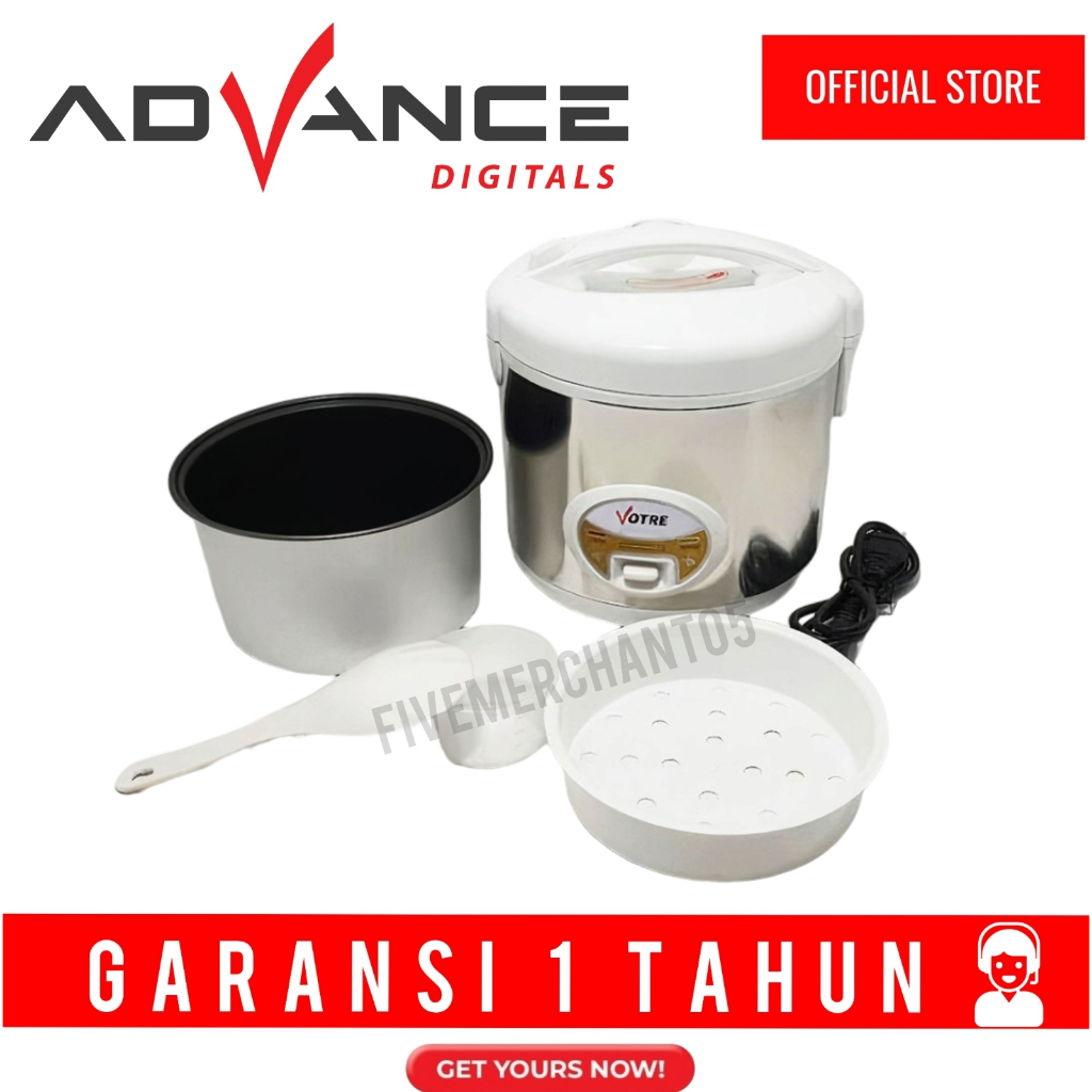 Rice Cooker Advance G10 1,2 Liter Votre Magic Com Small Steamer Warmer ...
