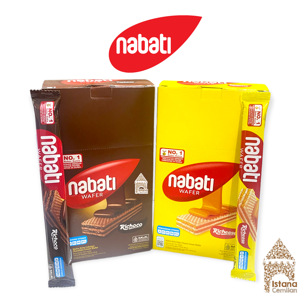 Richeese Nabati Cheese / Richoco Chocolate Wafer (20 pcs) | Shopee Malaysia