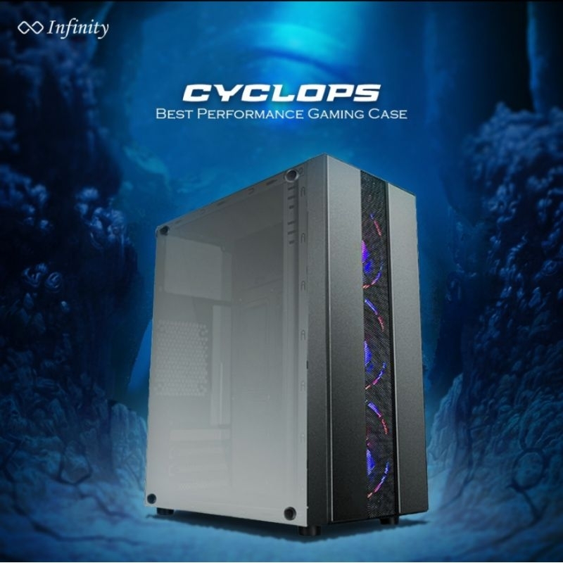 INFINITY Case CYCLOPS (Meshshield design, ATX, Acrylic Side Panel ...