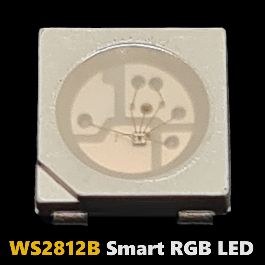 MATA Led Strip Eye RGB IC WS2812B SMD 5050 WS2812 Running Text Dot ...