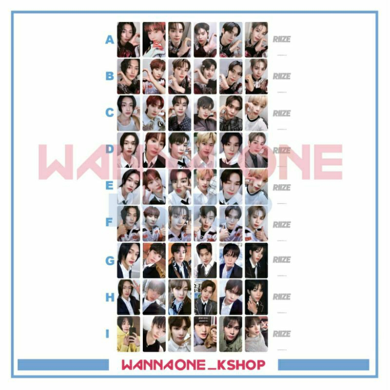 RIIZE photocard UP POP UP trading card | Shopee Malaysia