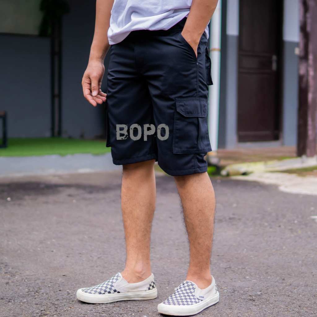 Original Kimpol Adult Men's Cargo Shorts | Shopee Malaysia