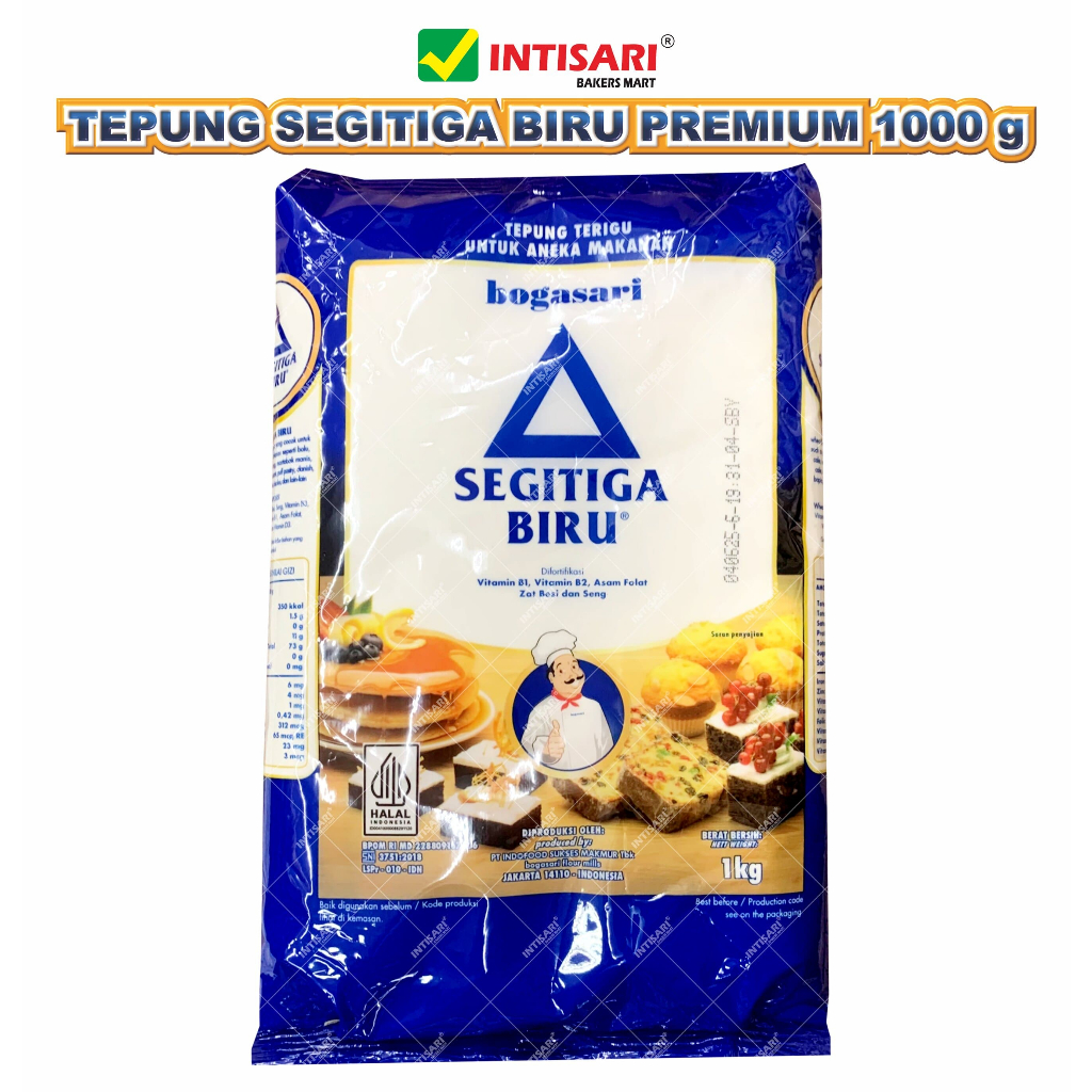 Premium BLUE TRIANGLE FLOUR 1000 G | Shopee Malaysia