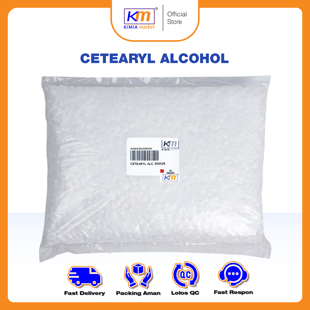 Cetearyl alcohol - Fatty alcohol cosmetic grade 500g | Shopee Malaysia