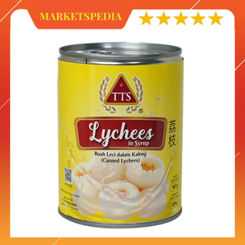 Canned Lychee | Tts Lychee in Syrup | Canned Lychee Fruit 567 GR ...