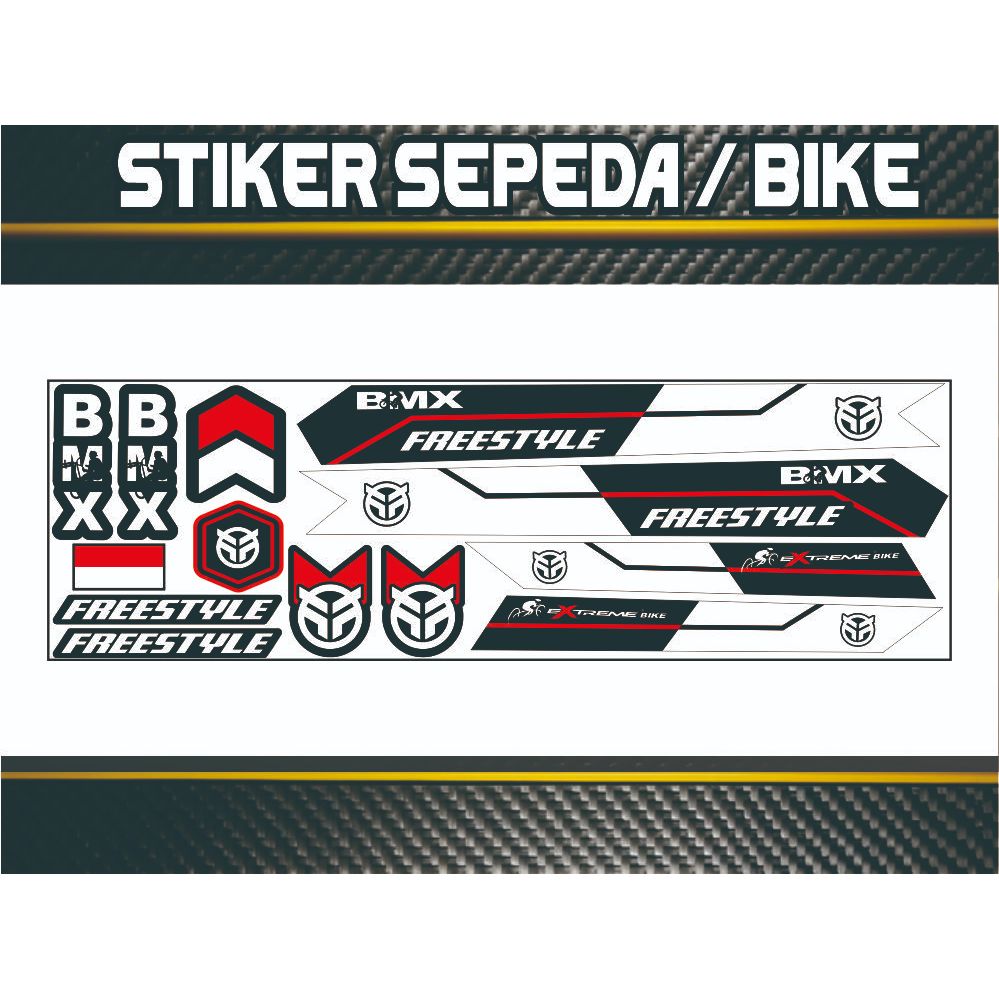 Sticker Striping lis Stem sticker universal bike bmx lis Striping ...