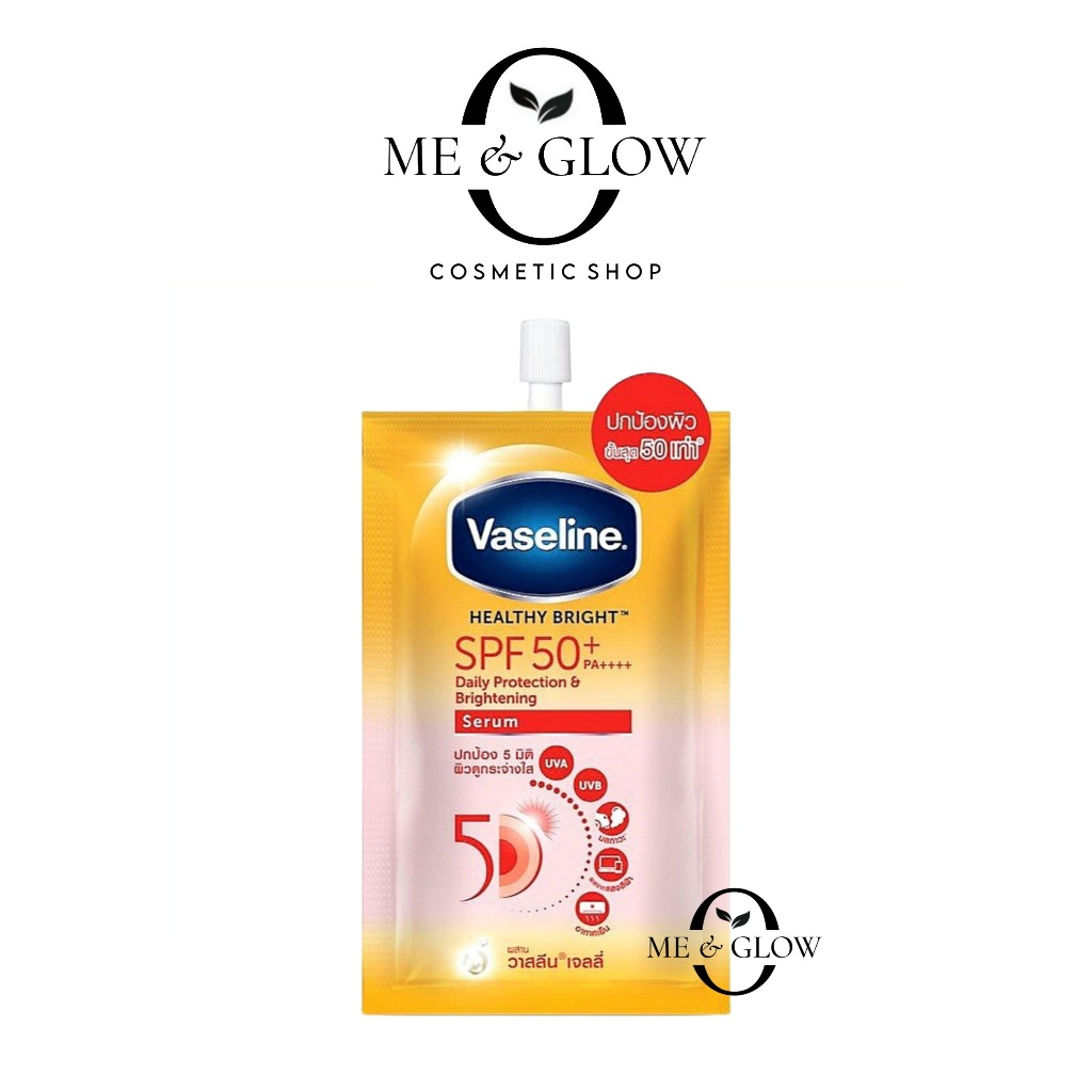 VASELINE HEALTHY BRIGHT SPF 50+ SERUM 30ml SACHET - BODY LOTION ...