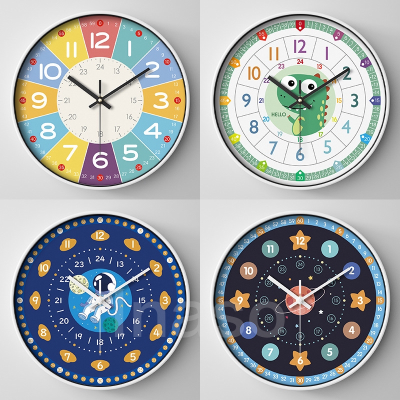 Aesthetic Wall Clock diameter 30cm Abstract Minimalist Wall Clock ...