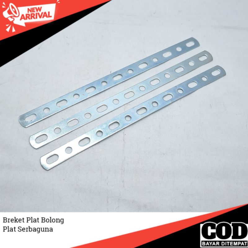 Black Perforated Plate Bracket 2mm Thick Perforated Iron Plate Breket ...