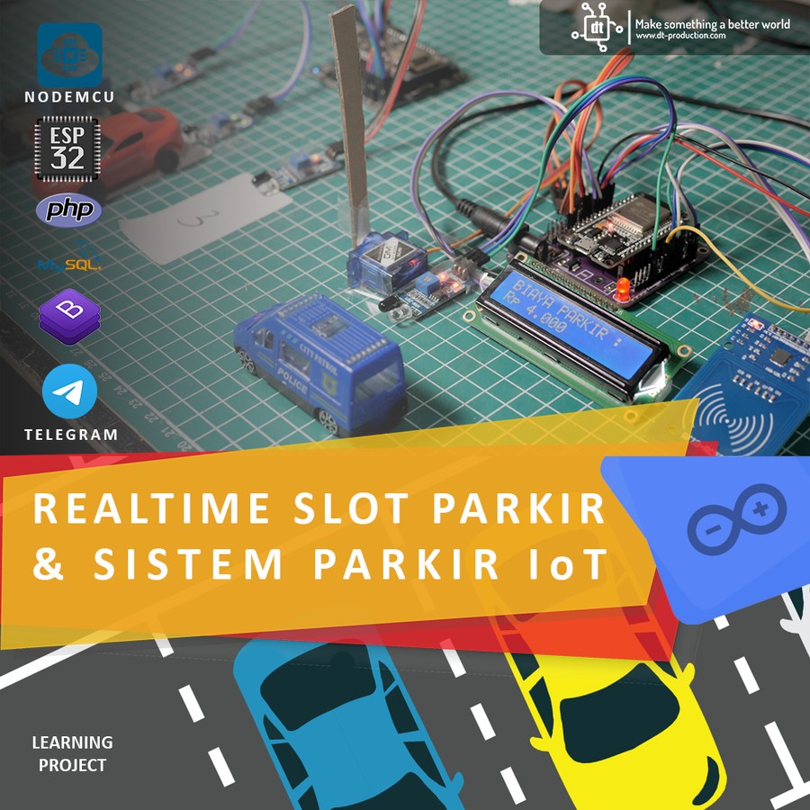 Learning Kit IoT Parking System and Real Time Parking Slot NodeMCU ESP32 | Shopee Malaysia