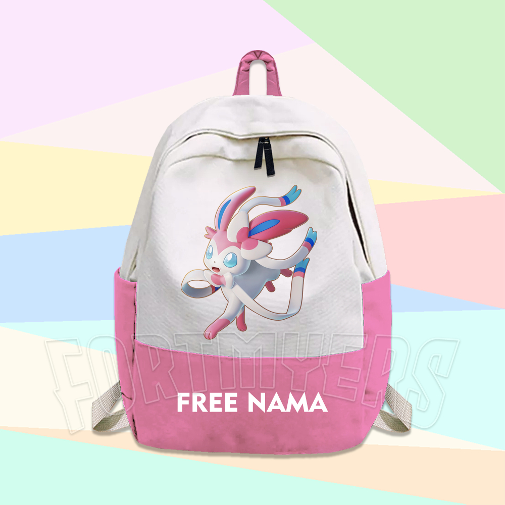 Children's Backpack SYLVEON EEVEE POKEMON UNITE Children's School Bag ...