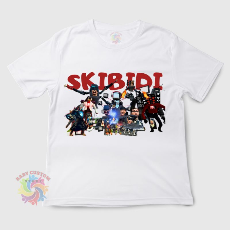 Children's Shirts, The Latest SKIBIDI Pictures (Free To Give Names ...