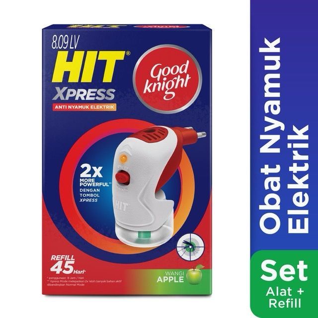 Hit Good Knight Xpress Electric Mosquito Repellent Set | Shopee Malaysia