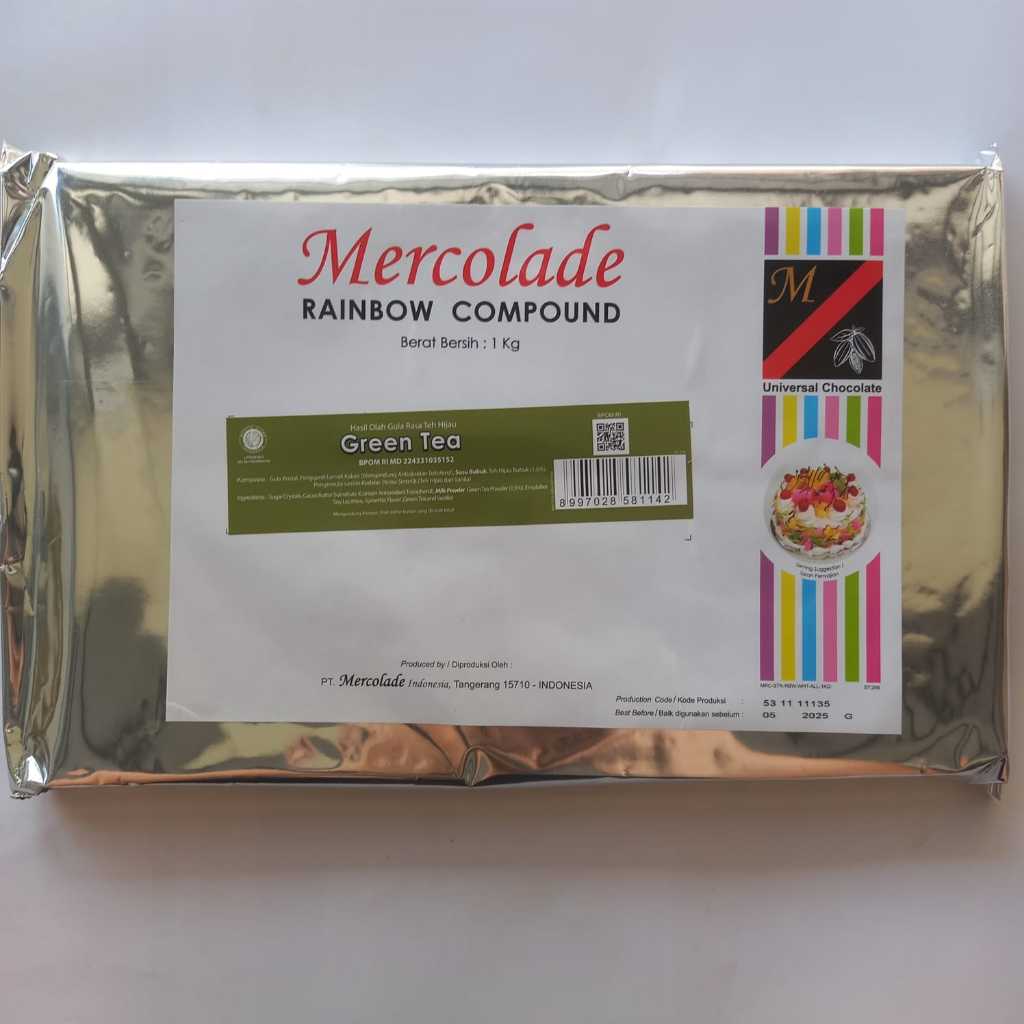 Mercolade Chocolate Compound Green Tea 1kg | Shopee Malaysia