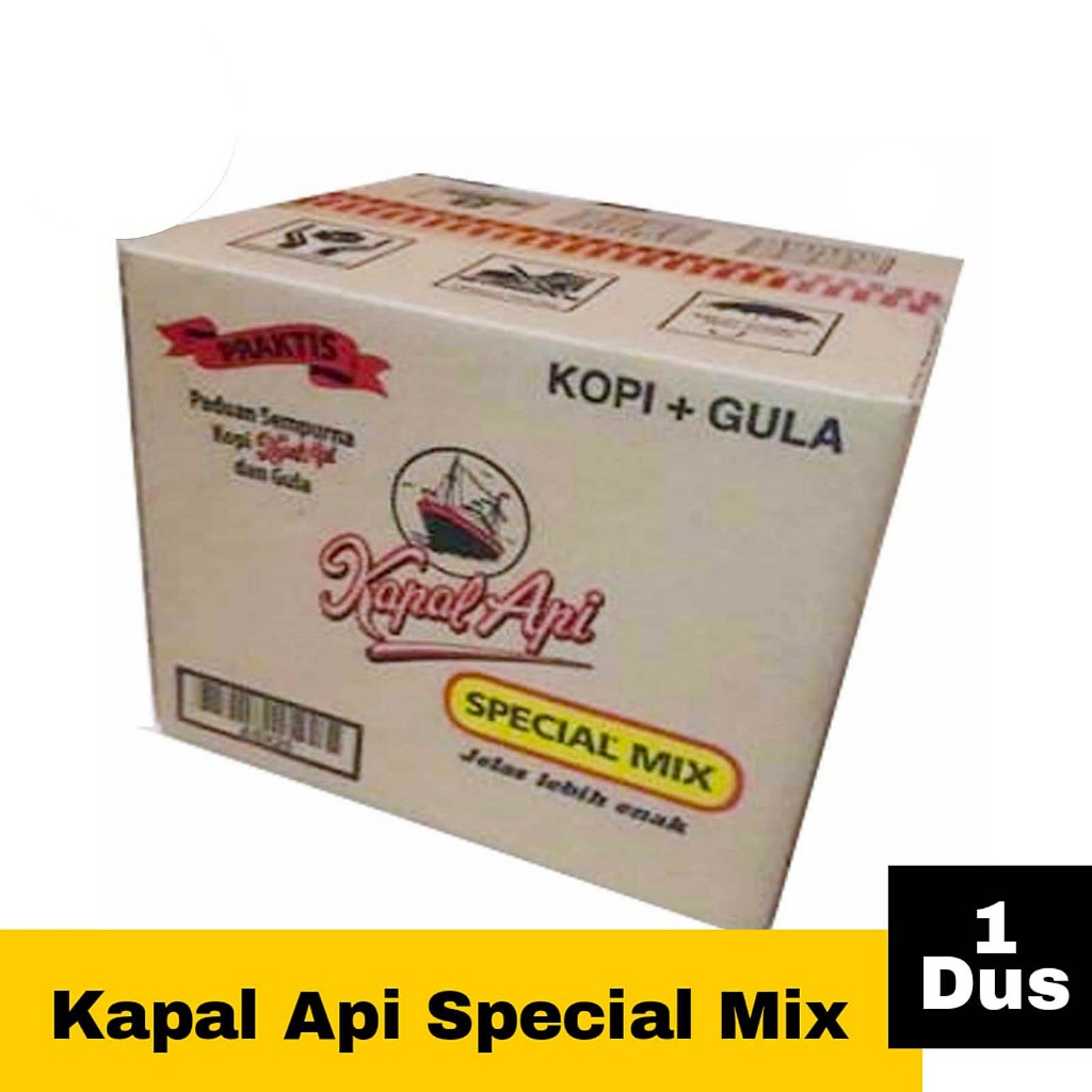 Coffee Kapal Api special mix 1 Box Contains 12 X 10 Sachets | Shopee ...