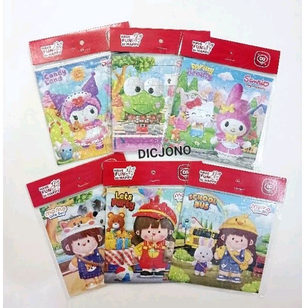 Labubu, Sanrio, Momo, Character Puzzle Educational Toys | Shopee Malaysia