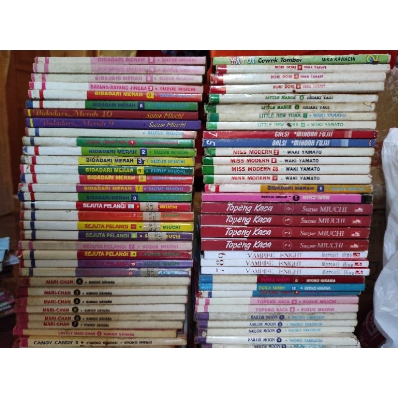 Comics of Various Candy Candy Titles, Little New York, Mari Chan ...