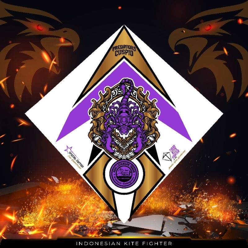 10pcs Special Order Kites Sukhoi Super Predators Cuspid Full Bamboo ...