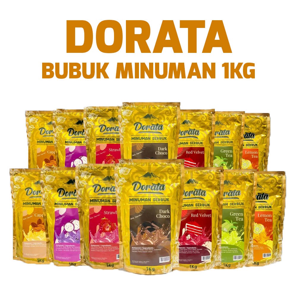 Dorata drink powder 1kg all variants / dorata powder drink all variants ...