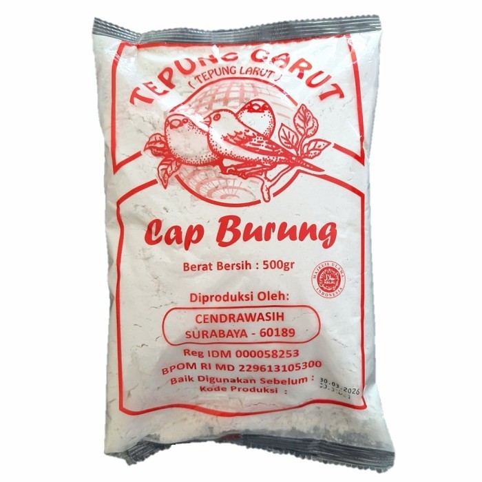 Bird stamp arrowroot flour 500g / bird stamp soluble flour 500g ...