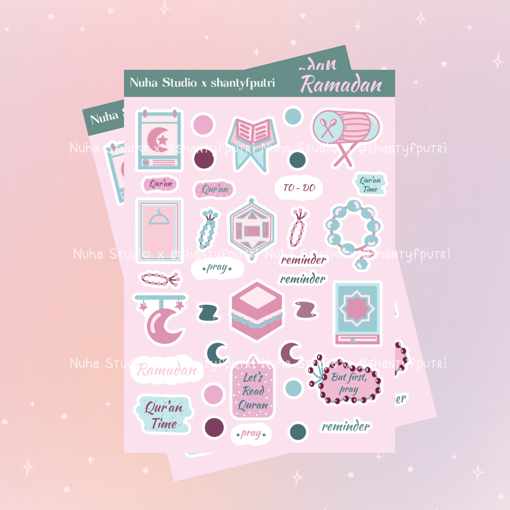 Sticker by shantyfputri | Ramadan Ramadhan Green | Aesthetic Sticker ...