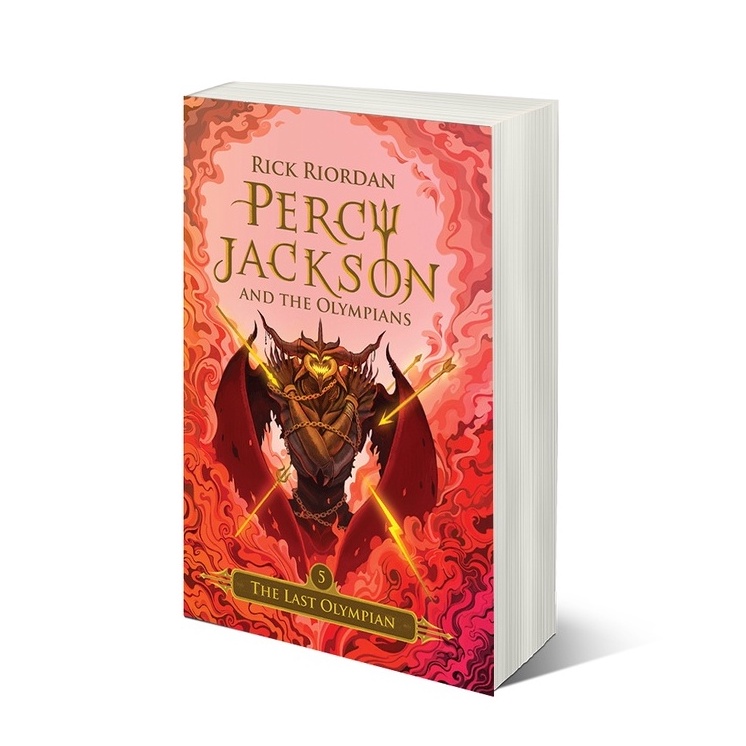 Art P57j Mizan Percy Jackson 5 The Last Olympian Republish Rick Riordan