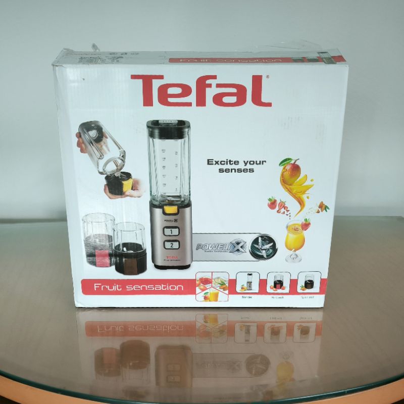 Tefal Click & Taste Mini Glass Blender BL142A42 Tefal Fruit Sensation ...