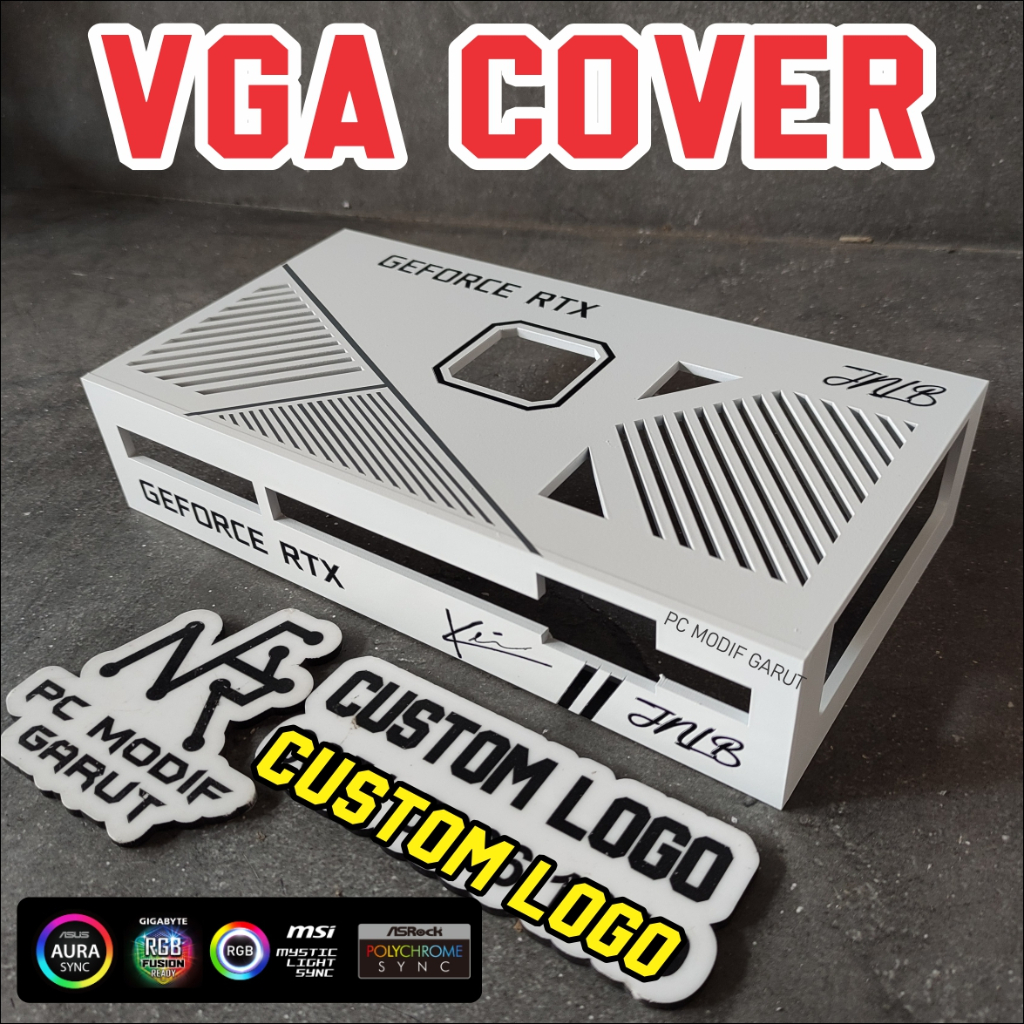 Custom VGA COVER GEFORCE RTX EDITION NON LED LOGO | Shopee Malaysia
