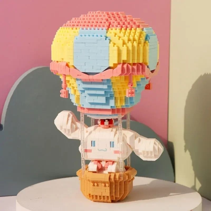 Nano BLOCK Toys BLOCK Blocks BUILDING BLOCK BRICKS MOTIF SANRIO DREAM LIFE CINNAMOROLL Air ...