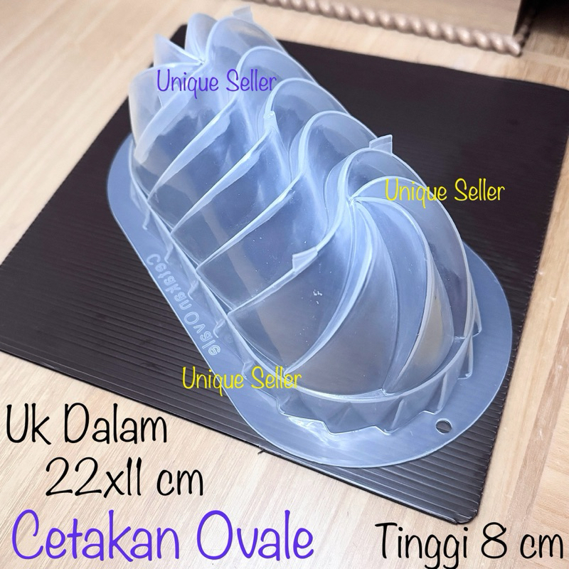 1pcs Ovale Pudding Mold/Jubile Ovale Pudding Mold/Ager Agar Jelly Mold ...
