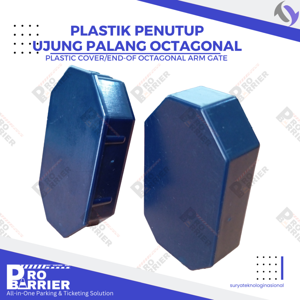 Octagonal Parking Bar End Plastic Cover / End-of Tip Boom Arm Gate ...