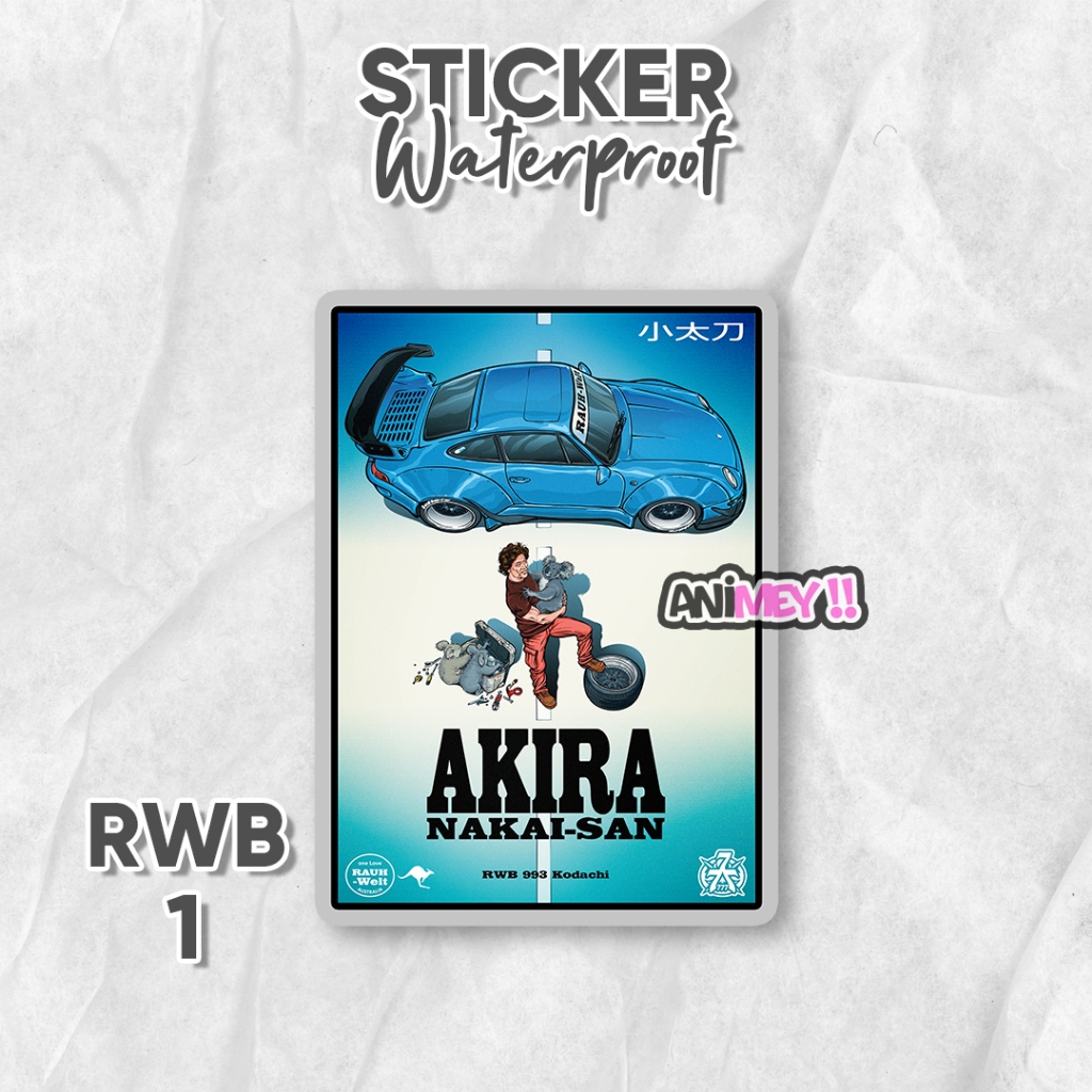 Rwb Sticker/Rauh Welt Begriff Sticker/Nakai san Sticker | Shopee Malaysia