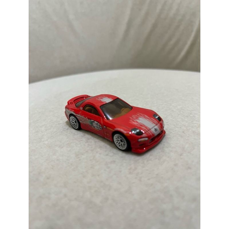 MERAH HOTWHEELS PREMIUM FAST AND FURIOUS MAZDA RX7 Dominic toretto ...